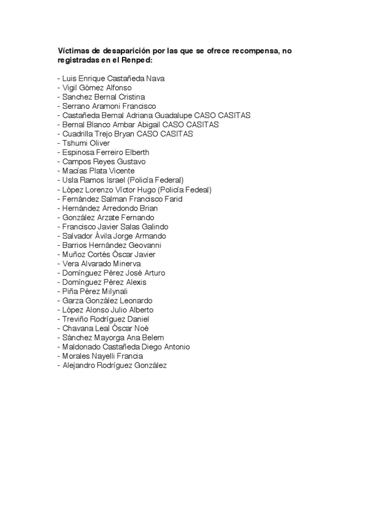 List A Victim As 002 | PDF