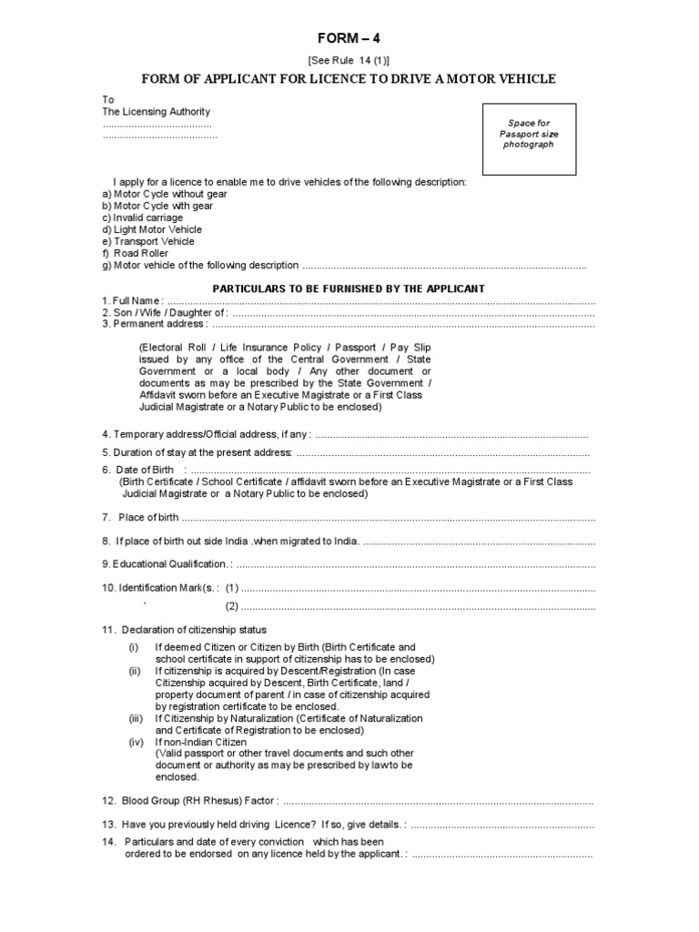 Driver Licence | PDF | Driver's License | Passport