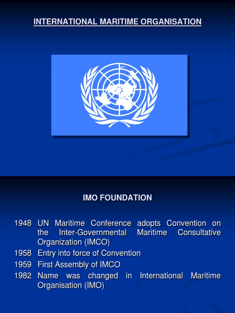 International Maritime Organisation | PDF | Business