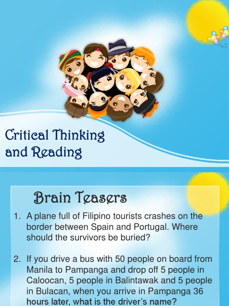 Critical Thinking | Download Free PDF | Critical Thinking | Argument