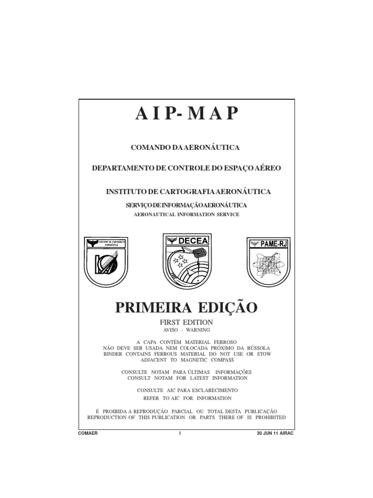 Aip Map | PDF | Navegação | Eletrônicos