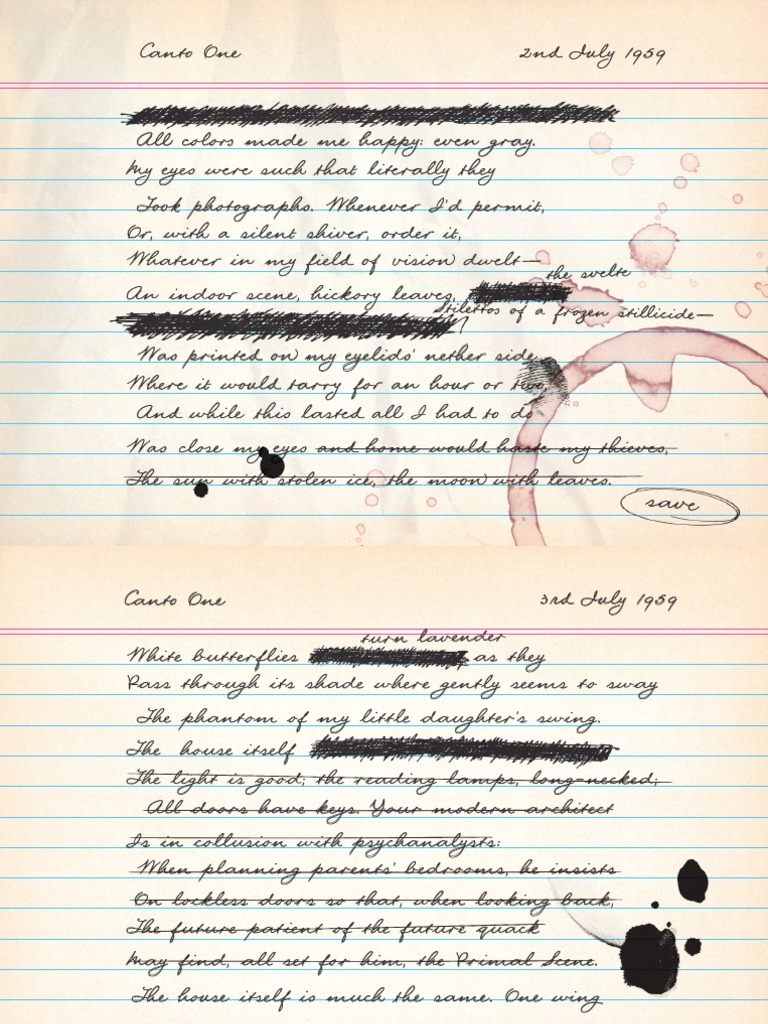 Nabokov Pale Fire 12 Index Cards | PDF