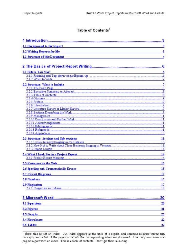 Project Reports | PDF