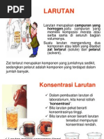Soal Dan Jawaban Konsentrasi Larutan | PDF