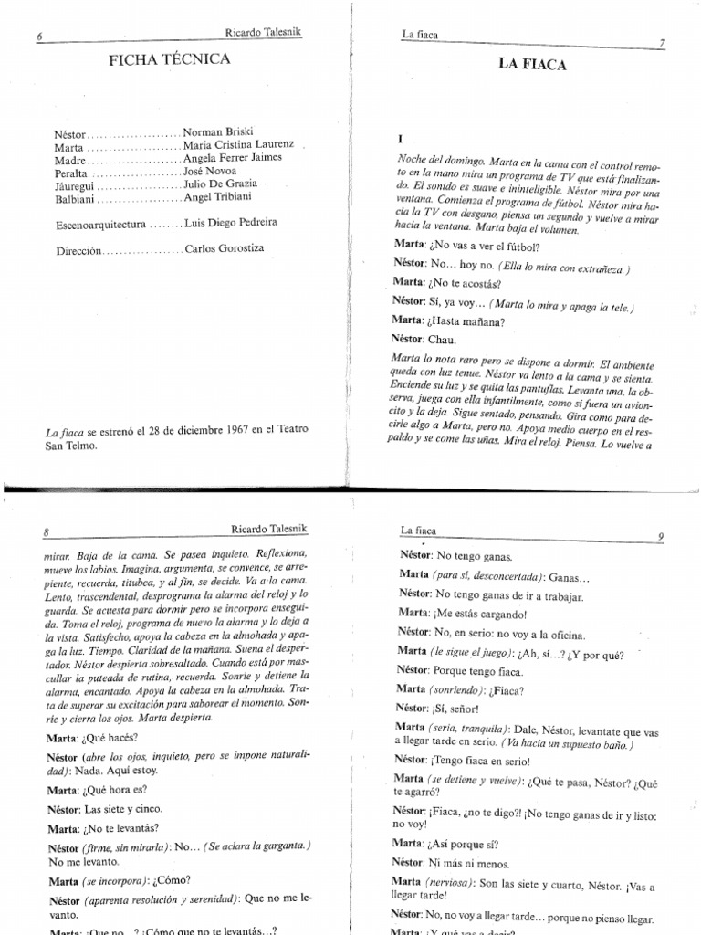 La Fiaca Completa | PDF