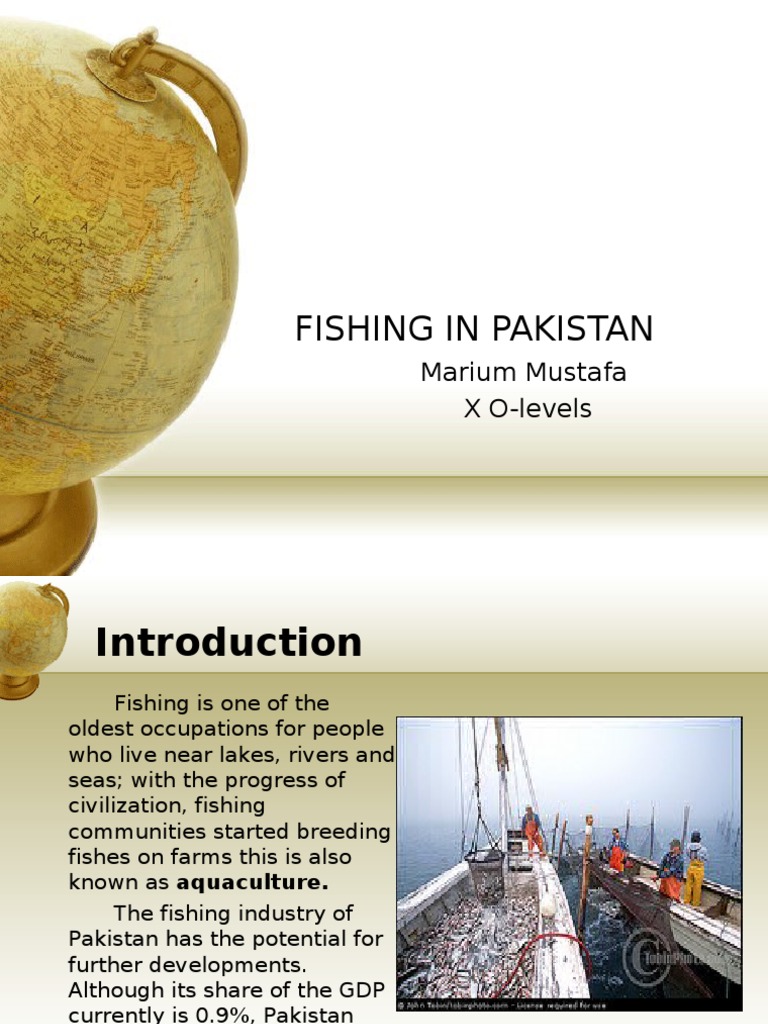 Fishing in Pakistan | PDF | Fish And Humans | Fish