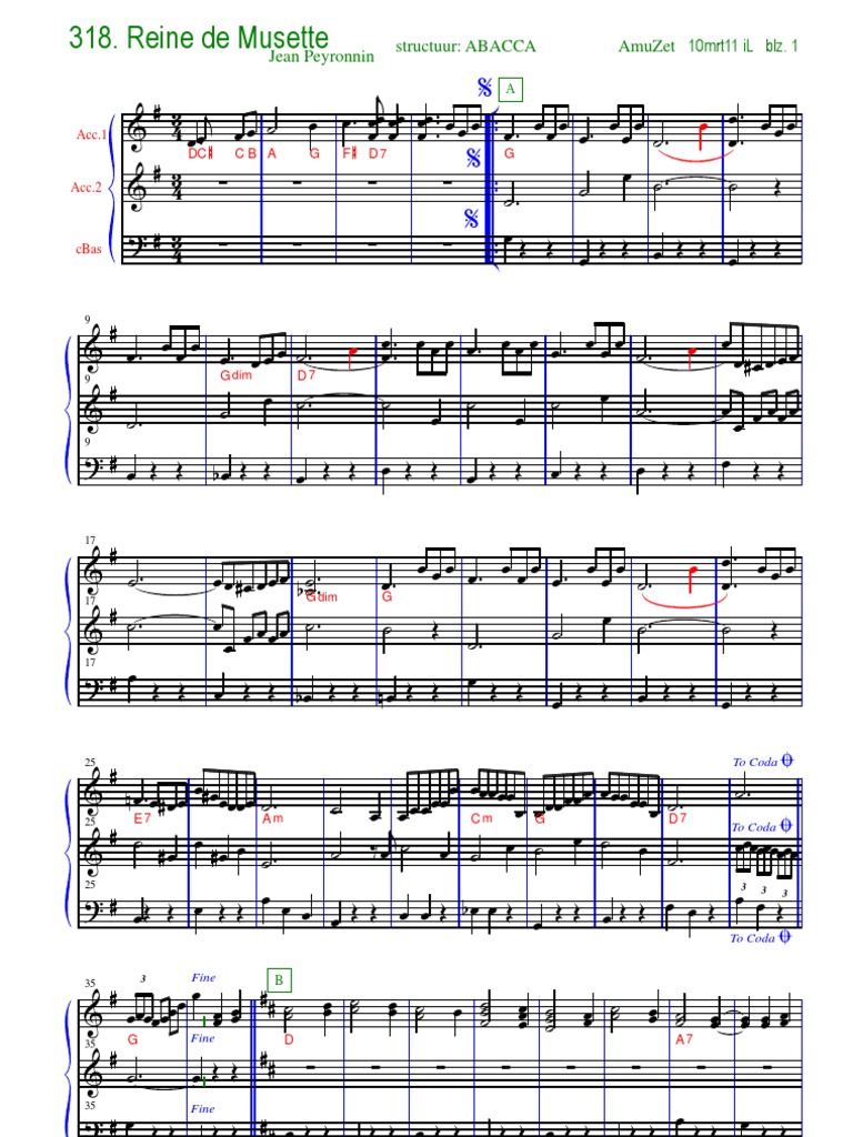 Reine de Musette 10mrt11. 3AGAB | PDF
