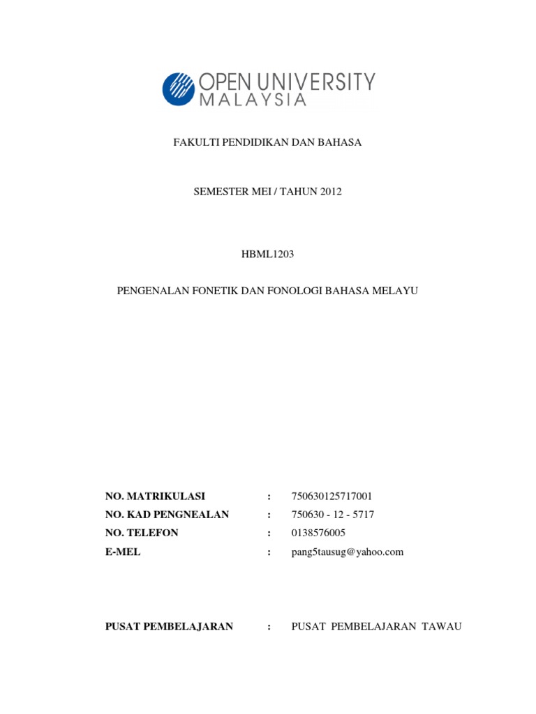 Fonetik Dan Fonologi | PDF | Karier & Perkembangan