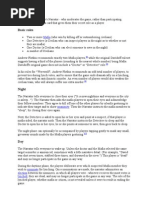Mafia Game Rules and Instructions | PDF