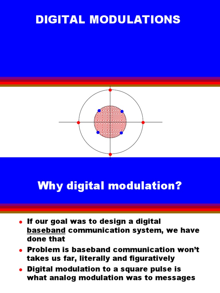 Digital Modulation 1 | PDF | Modulation | Data Transmission