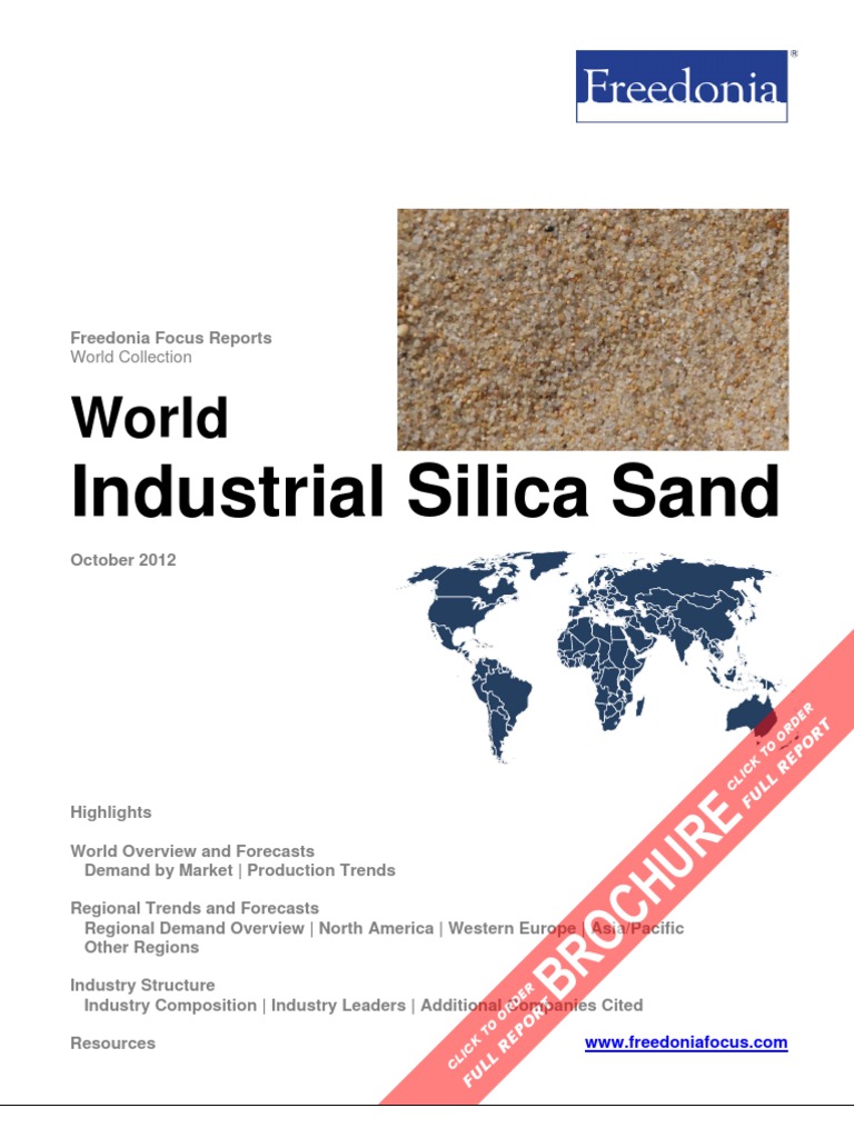 World Industrial Silica Sand | PDF | Sand | Silicon Dioxide