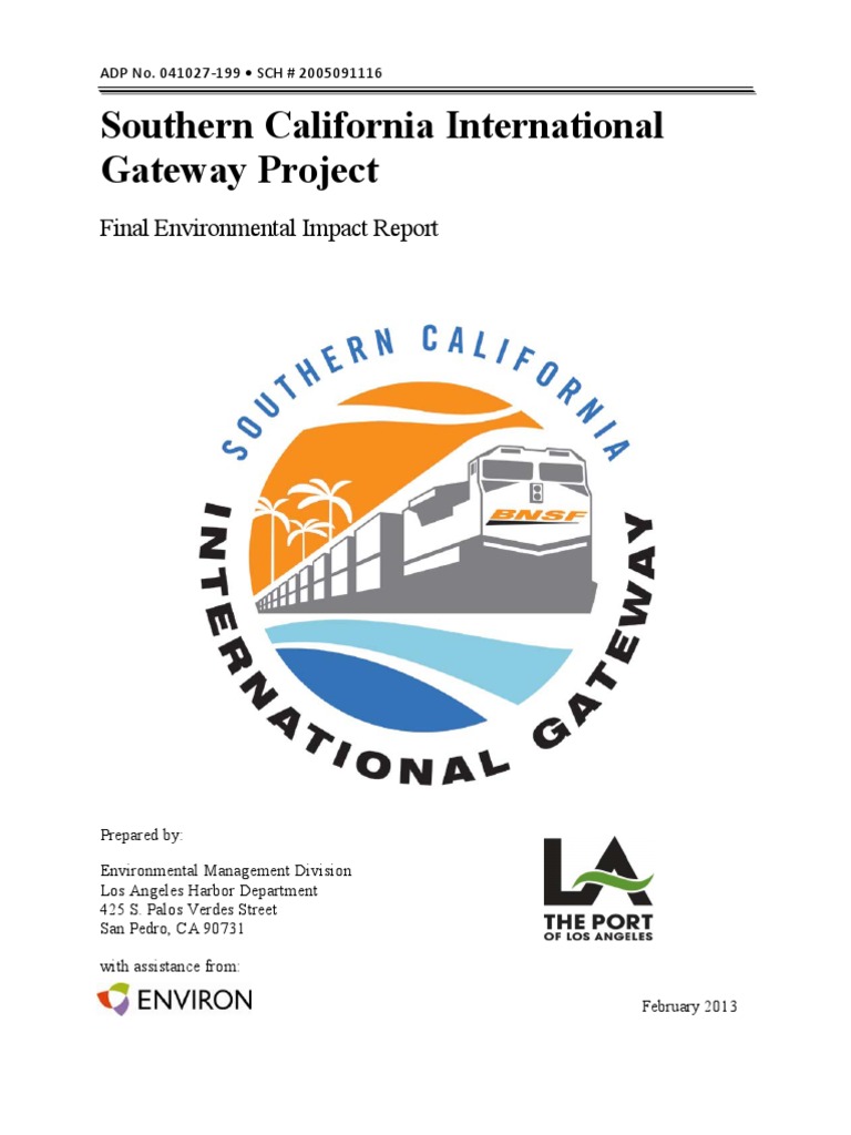 Southern California International Gateway Final Environmental Impact ...