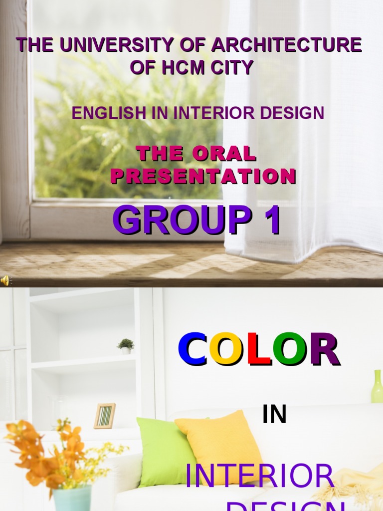 Color in Interior Design | PDF | Yellow | Color
