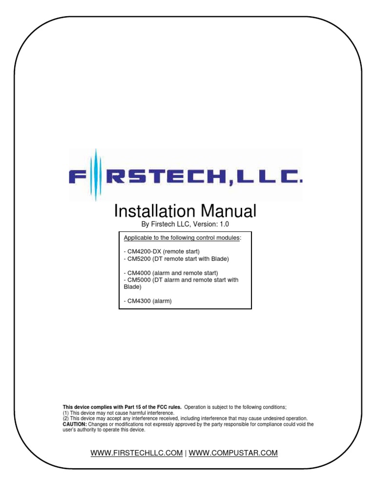 CM4000.4200.4300.5000.5200. Install Manual | PDF | Manual Transmission ...