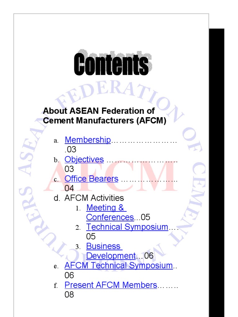 Asean Cement | PDF