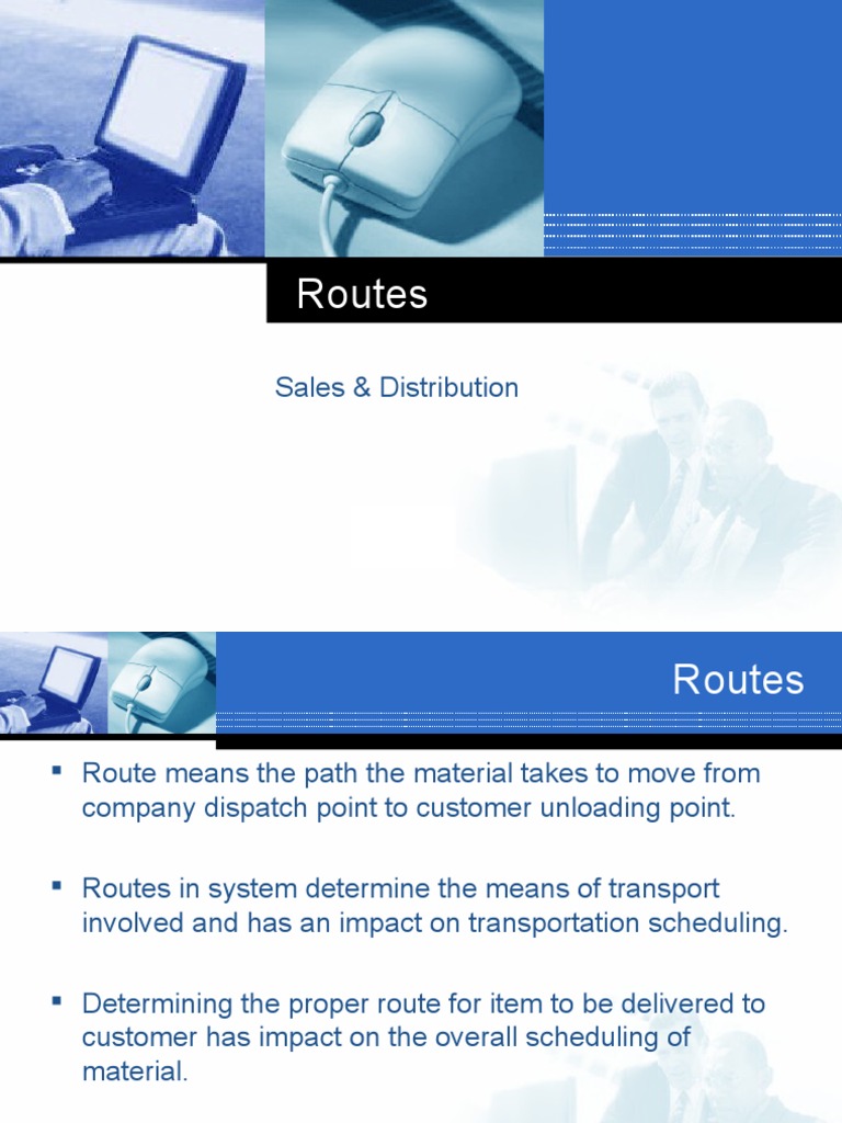 Optimizing Route Determination in Sales | PDF