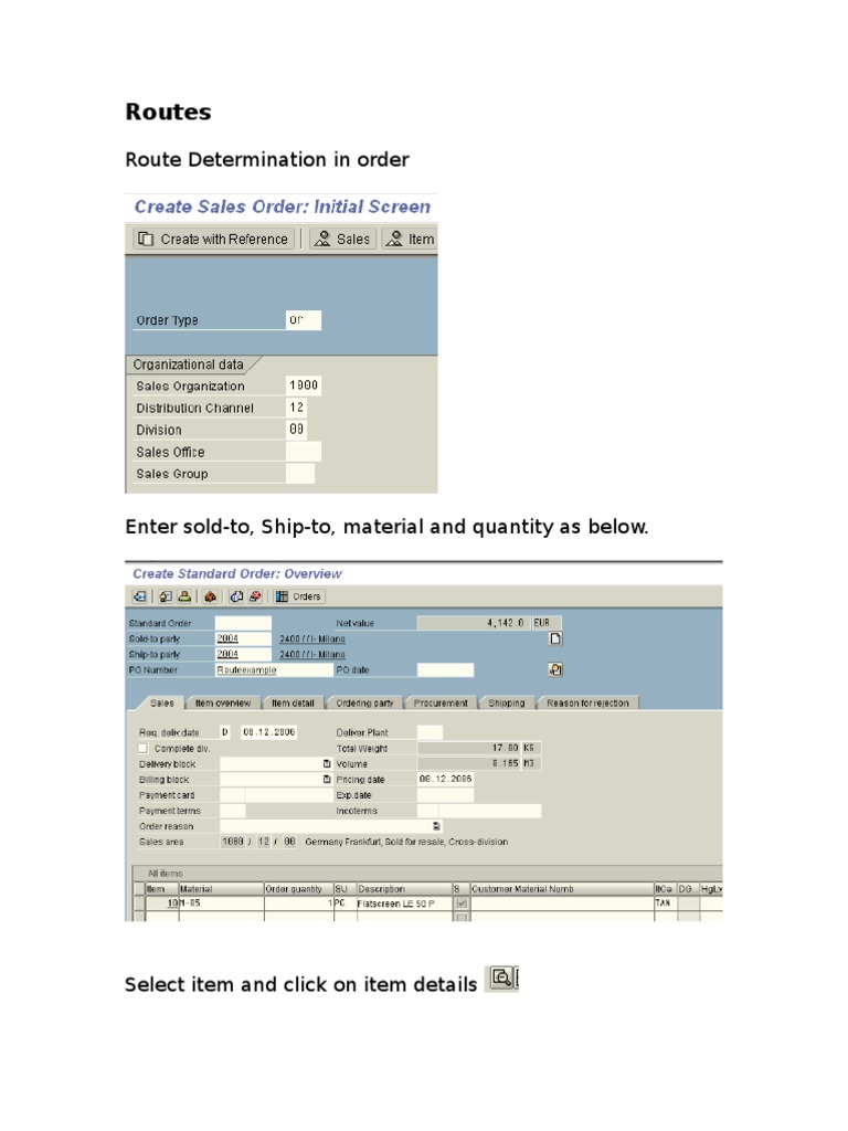 Route Determination Process Guide | PDF