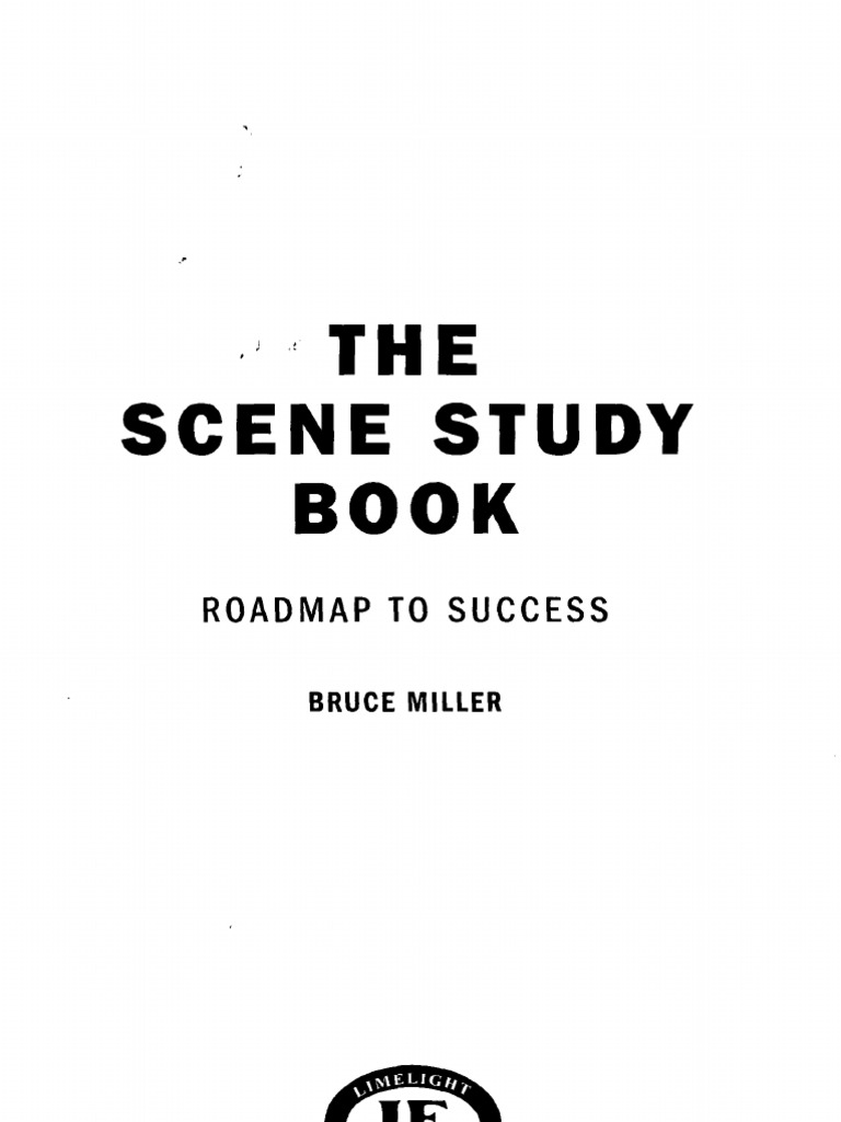 Scene Study Techniques for Actors | PDF