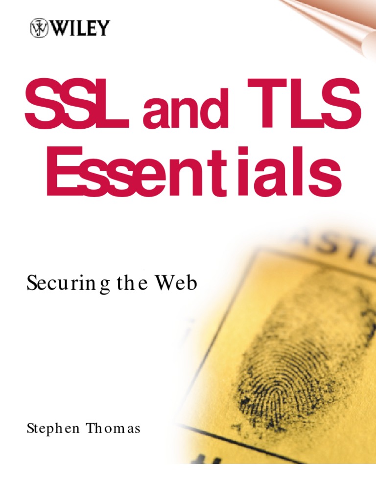 SSL and TLS Essentials | PDF | Transport Layer Security | Public Key ...