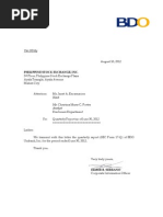 Authorization Letter - Metrobank | PDF