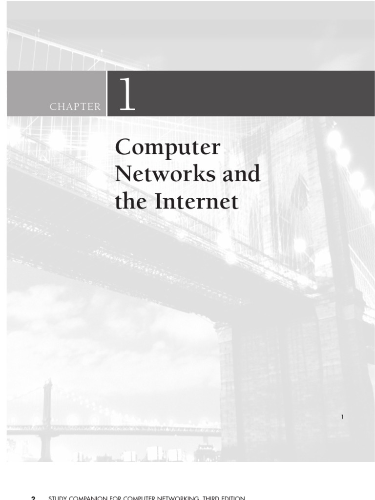 Chapter01 SG Computer Networking | PDF | Science & Mathematics