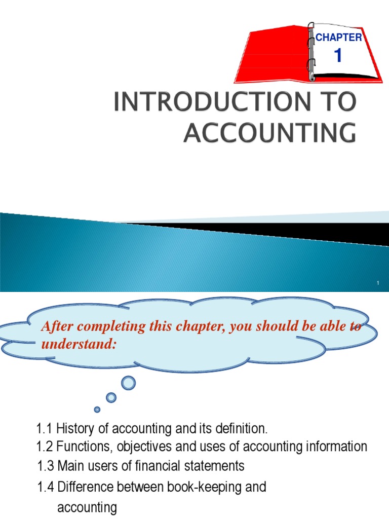 Introduction To Accounting | PDF | Bookkeeping | Accounting