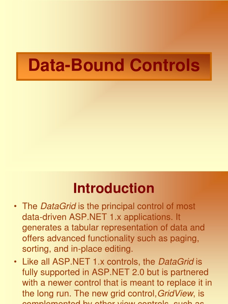 Navigating The Hierarchy Of Asp Data Bound Controls A Guide To Gridview Detailsview