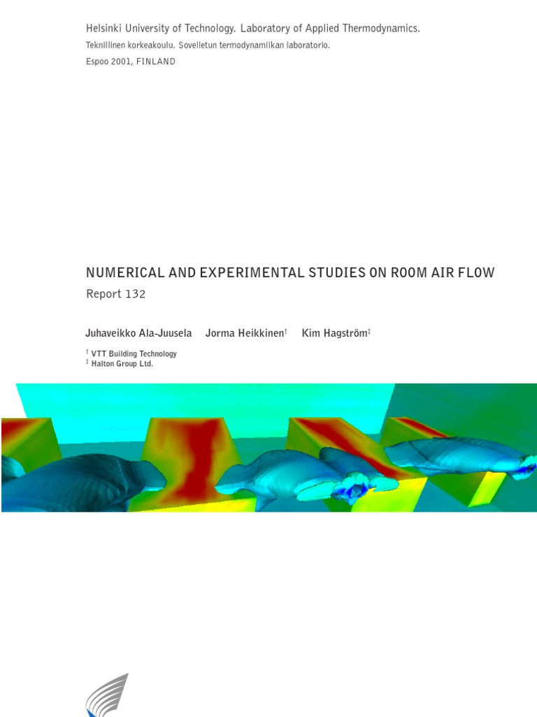 Numerical and Experimental Studies On Room Air Flow: Report 132 | PDF ...
