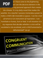 The Ginott Model | PDF | Teachers | Emotions