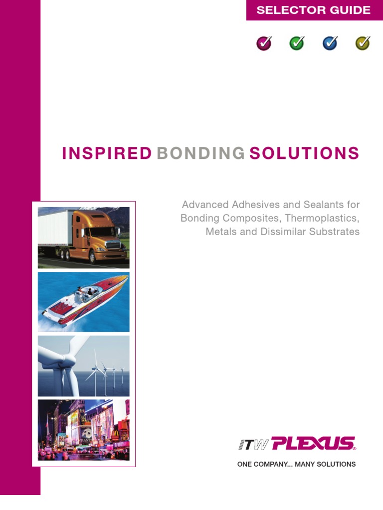 Plexus Selector Guide | PDF | Adhesive | Composite Material