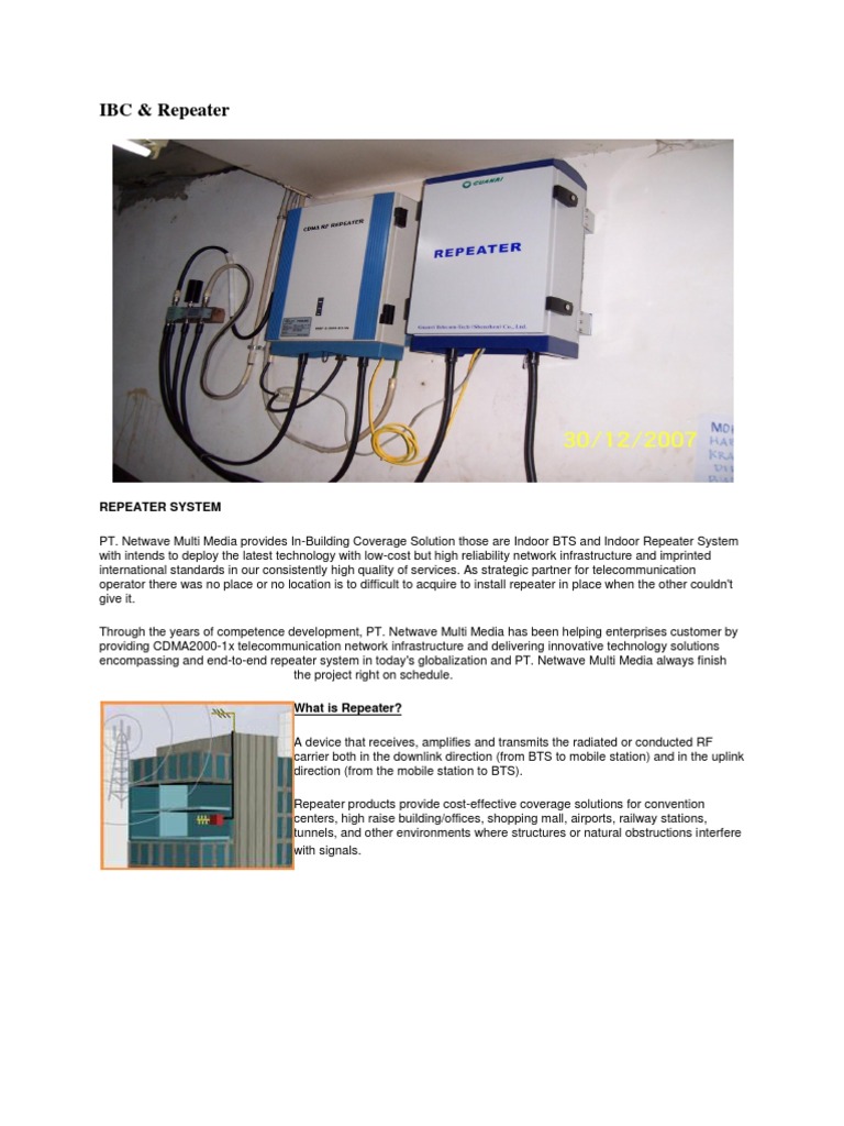 NSN Flexi BTS-Indoor Solution | PDF | Antenna (Radio) | Multimedia