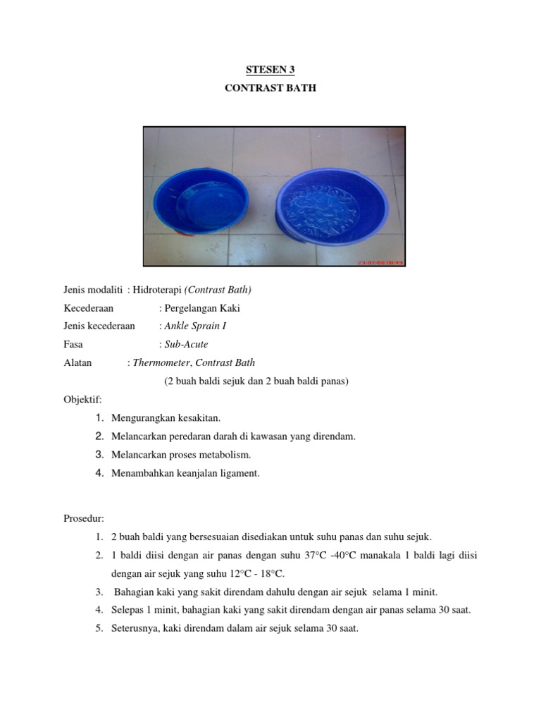 Contrast Bath | PDF