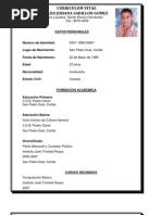 Constancia Personal | PDF | Estilo de vida