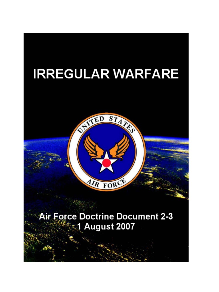 Air Force Irregular Warfare | PDF