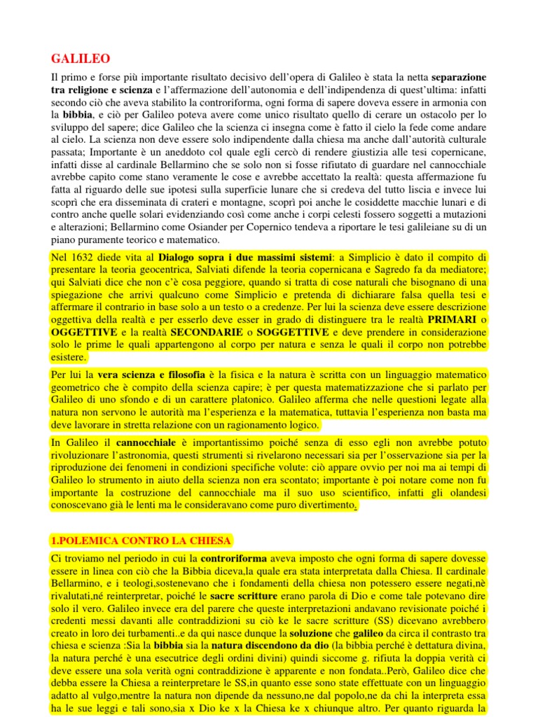 Galileo | PDF