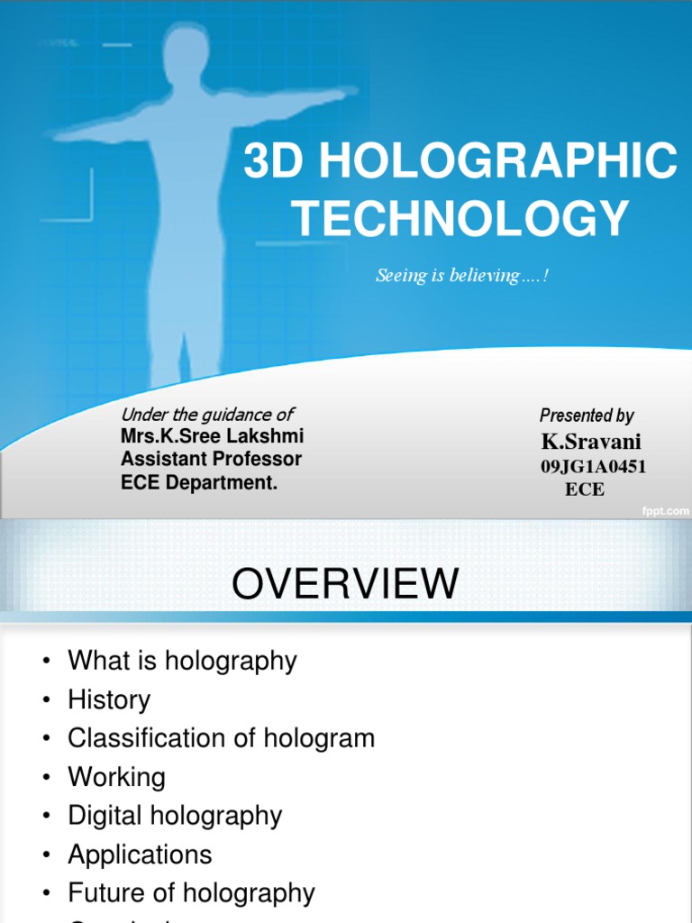 3D Holography: Technology and Applications | PDF | Holography | Charge ...