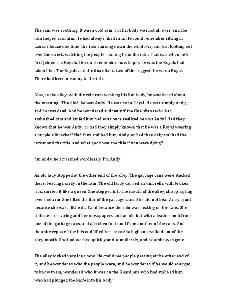 Unseen Prose | PDF | Anger