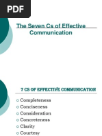 7C's of Communication Presentation | PDF | Communication | Human ...