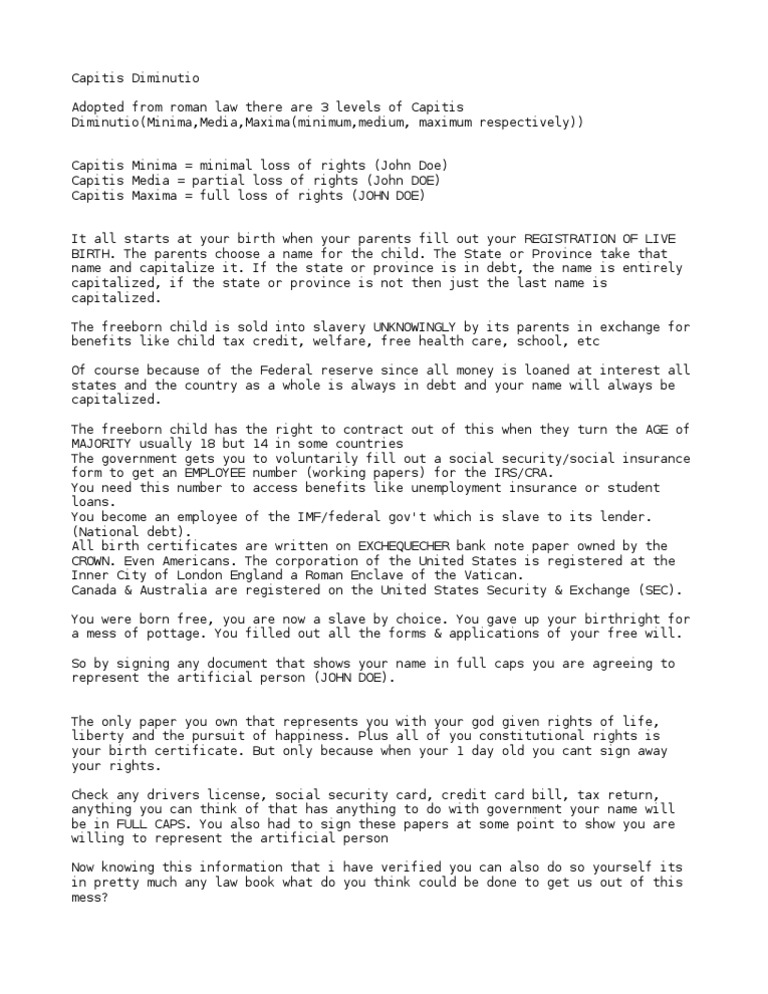 Everyone Been Tricked Into Slavery Pdf Maxima And Minima Loans