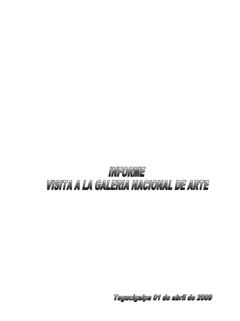 Informe Visita A La Galeria | PDF | Pinturas | Civilización maya
