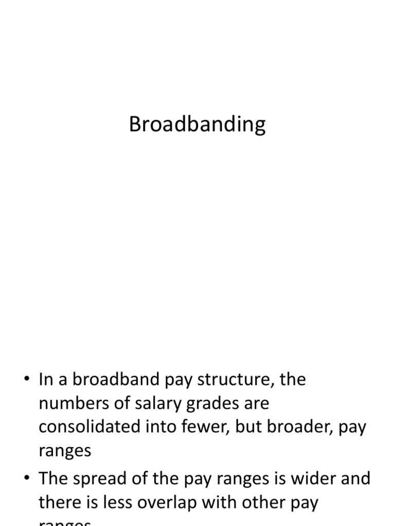 Understanding Broadband Pay Structures | PDF