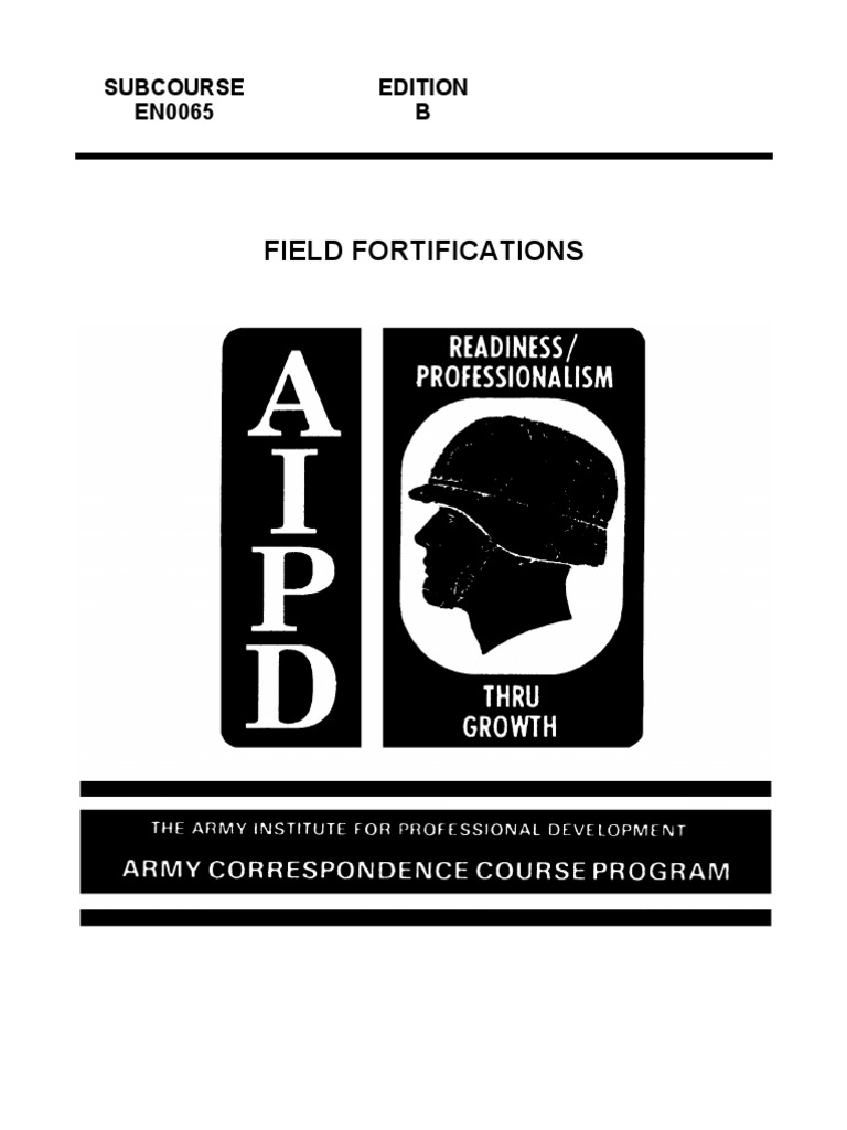 Army Engineer Field Fortifications Course | PDF | Fortification | Radiation