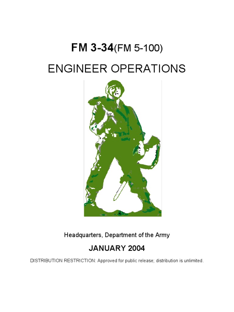 Army Engineer Operations FM 3-34 | PDF