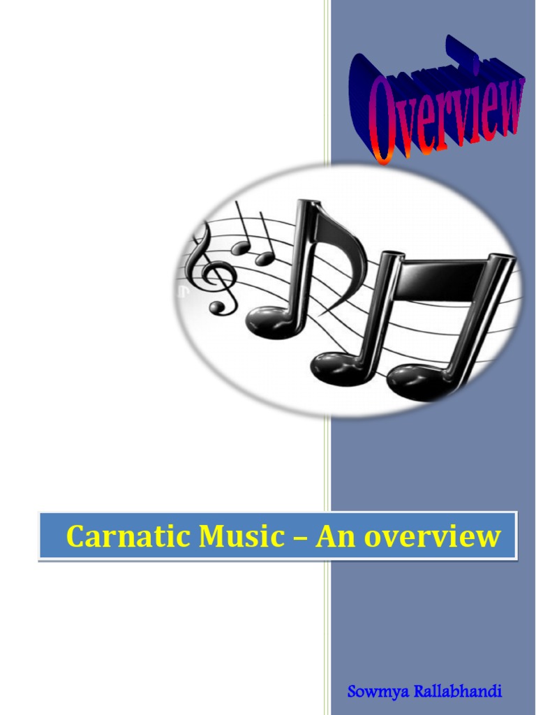 Karnatic Music Overview | PDF