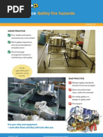 Galley Hygiene and Safety Guidelines | PDF | Hygiene | Food Safety