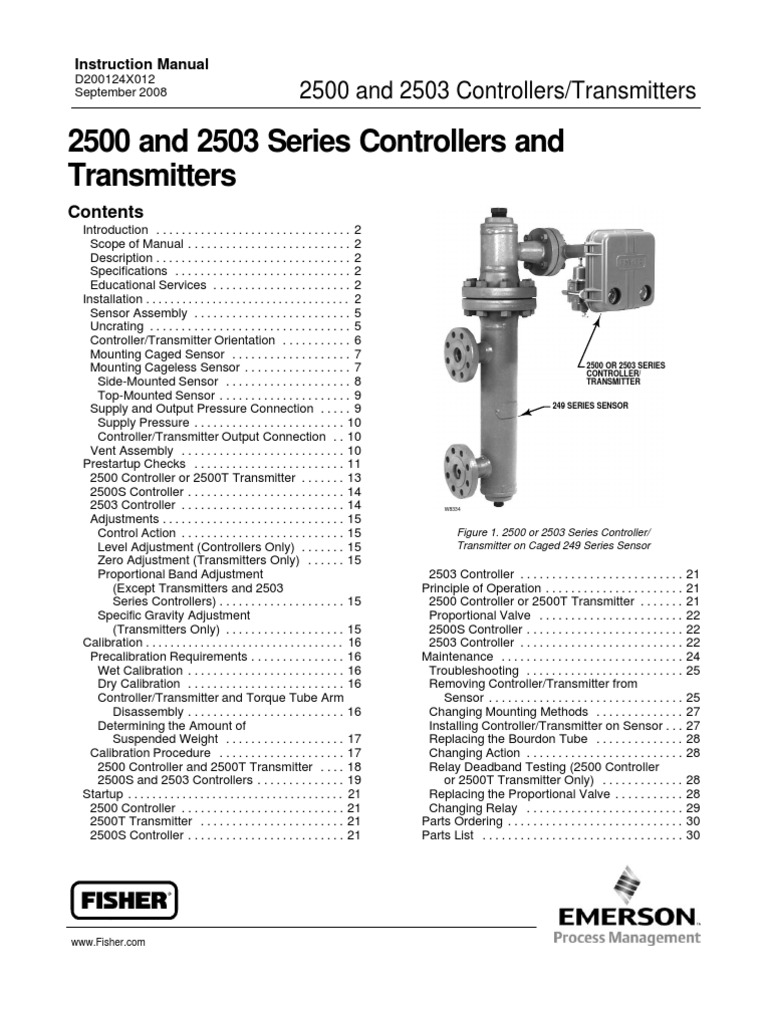 Controlador 2500 | PDF | Pressure Measurement | Stainless Steel