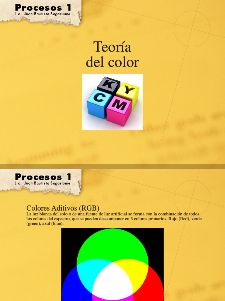 Teoria Del Color | PDF | Cian | Magenta