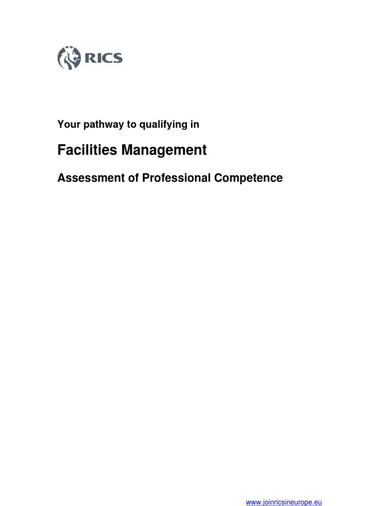Facilities Management Guide | PDF | Competence (Human Resources ...