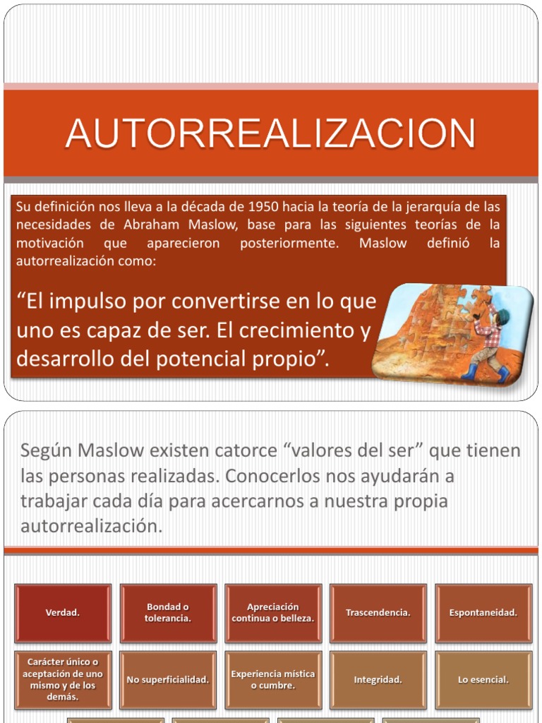 autorrealizacion