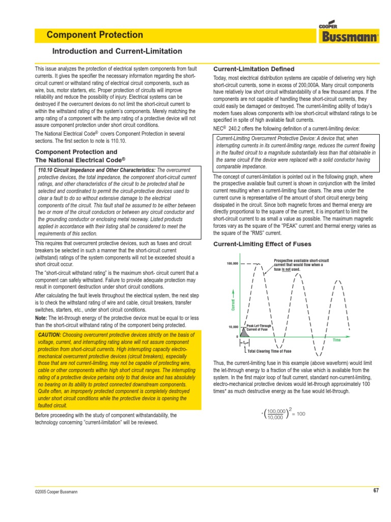 Component Protection PDF | PDF